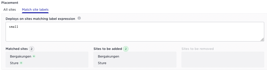 Label Matching for Application Placement: A How-To Guide