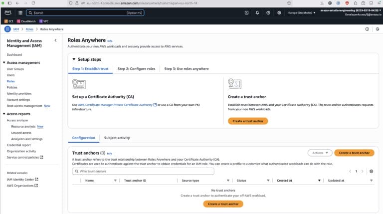 AWS Authentication for Edge Applications using Strongbox Certificates ...